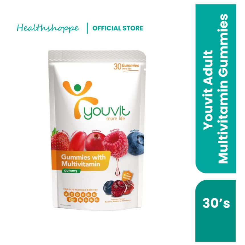 Youvit Adult Multivitamin Gummies - KPJ Healthshoppe