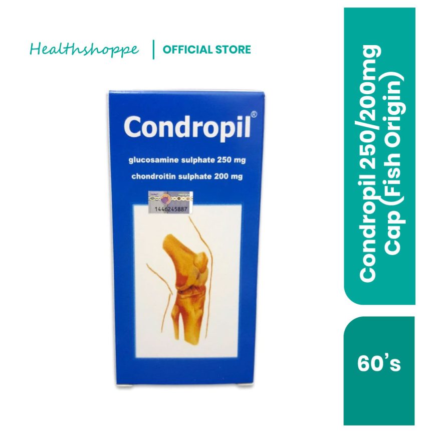CONDROPIL 250/200MG CAP (FISH ORIGIN) 60’S - KPJ Healthshoppe