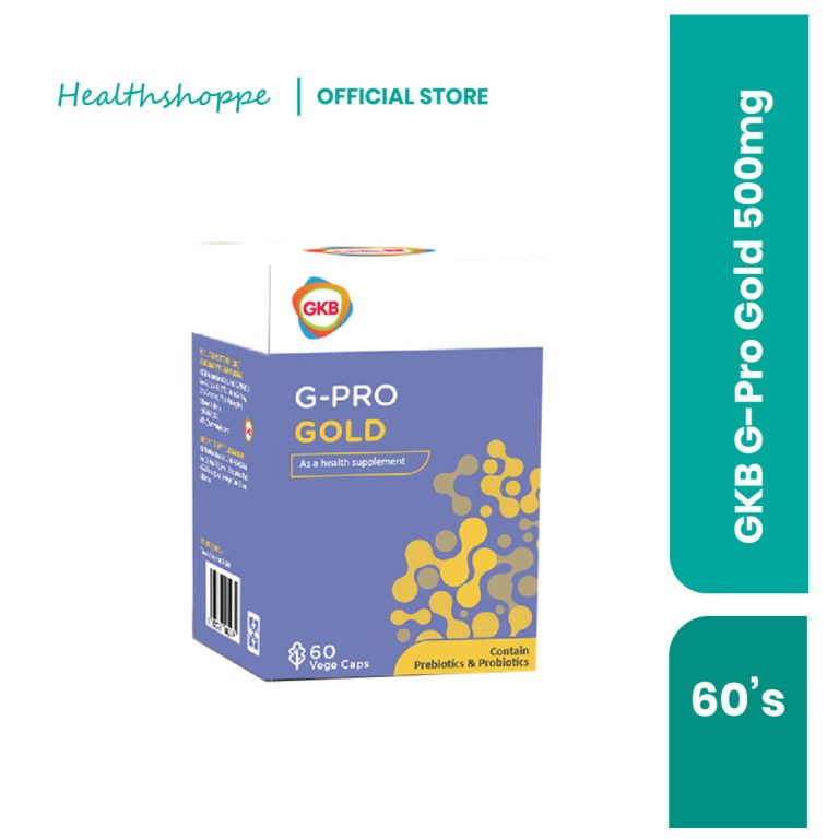 GKB G-Pro Gold 500mg 60’s - KPJ Healthshoppe