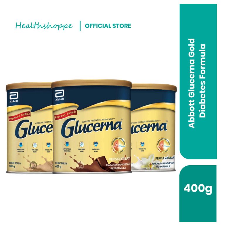 Abbott Glucerna Gold Vanilla 400g | Diabetes Formula - KPJ Healthshoppe