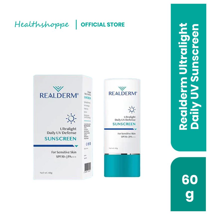 Realderm Ultralight Sunscreen SPF50+/PA+++ 60gm - KPJ Healthshoppe