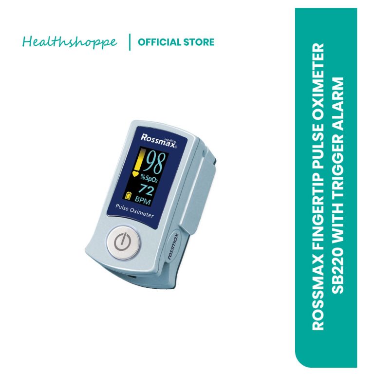 ROSSMAX FINGERTIP PULSE OXIMETER SB220 WITH TRIGGER ALARM - KPJ ...
