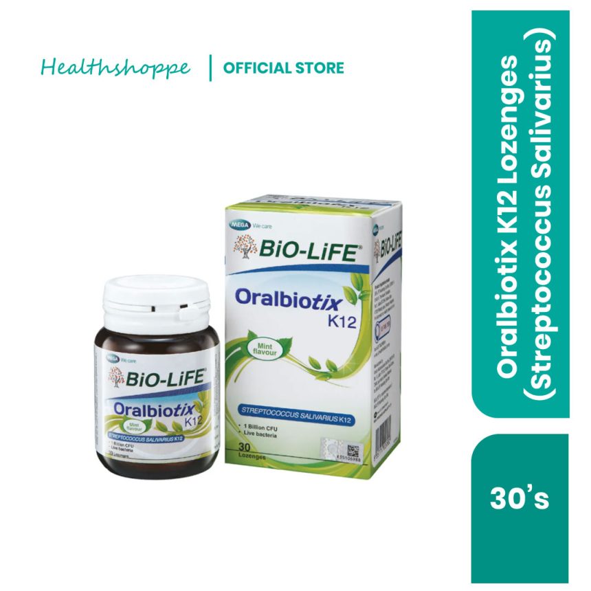 ORALBIOTIX K12 LOZENGES (STREPTOCOCCUS SALIVARIUS) - KPJ Healthshoppe