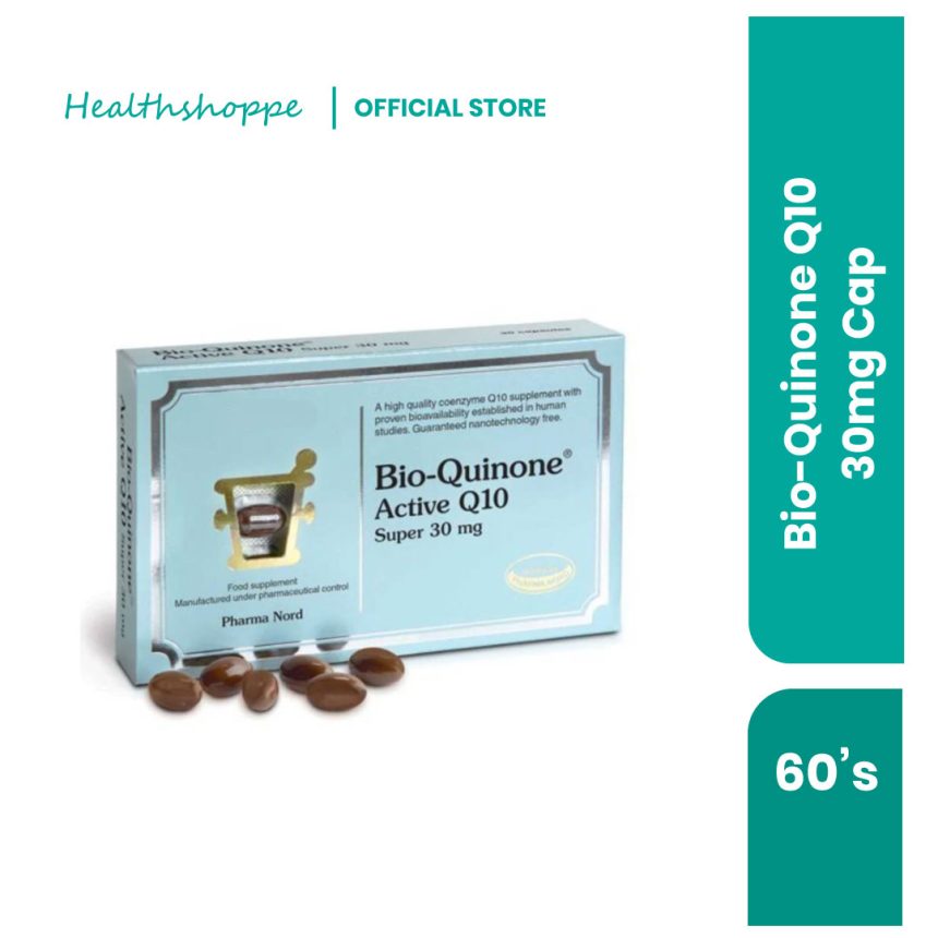 BIO-QUINONE Q10 30MG CAP 60’s - KPJ Healthshoppe