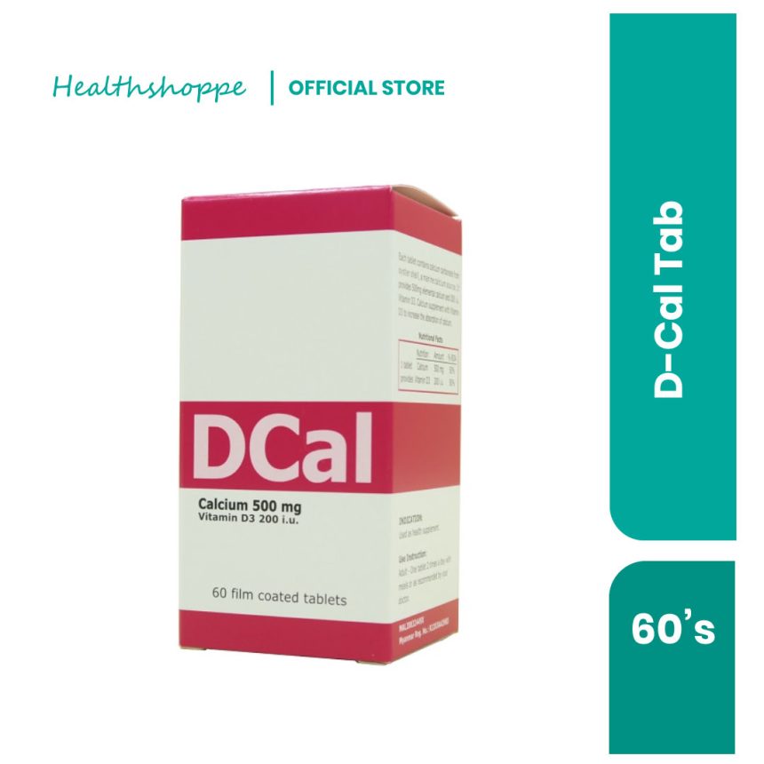 D-CAL TAB 60’s - KPJ Healthshoppe