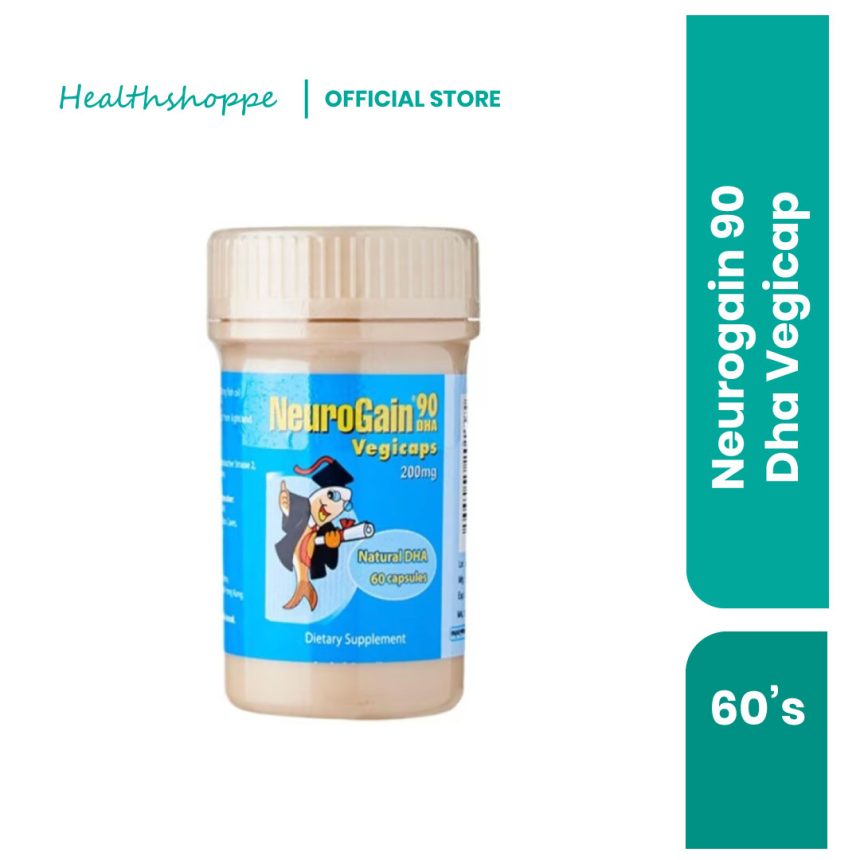 NEUROGAIN 90 DHA VEGICAP 60’s - KPJ Healthshoppe