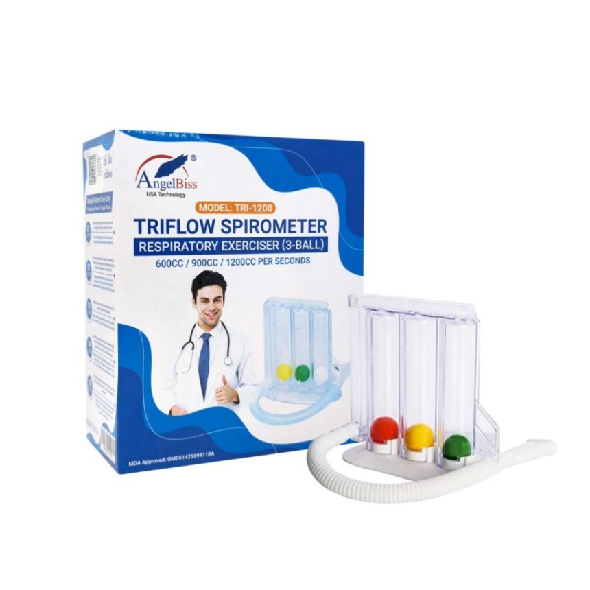 ANGEL BLISS TRIFLOW SPIROMETER (TRI-1200) - KPJ Healthshoppe