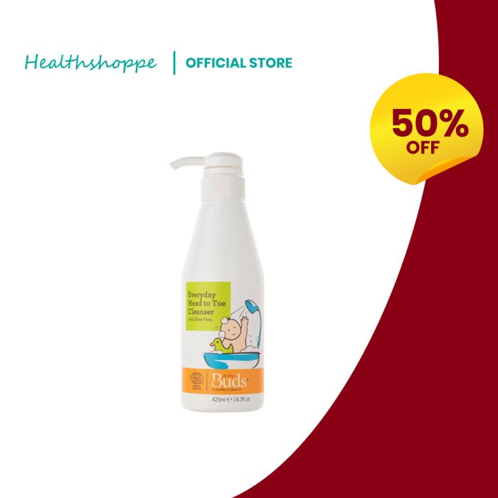 CLEARANCE – BUDS ORGANICS EVERYDAY HEAD TO TOE CLEANSER 425ML - KPJ ...